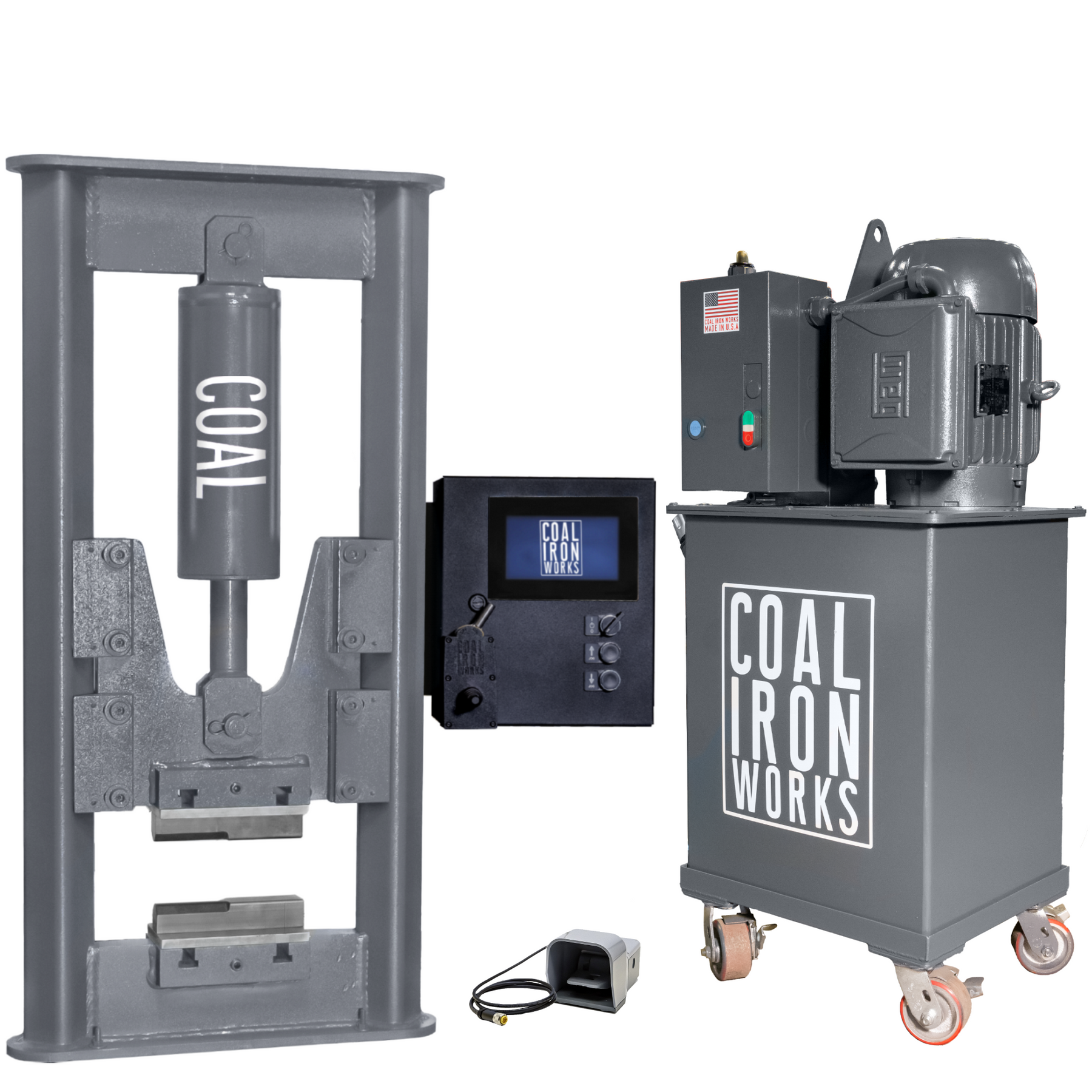 H-Frame Press Builder – Coal Iron Works